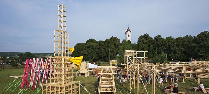 Architects from 30 countries built their ideal village - Design Raid