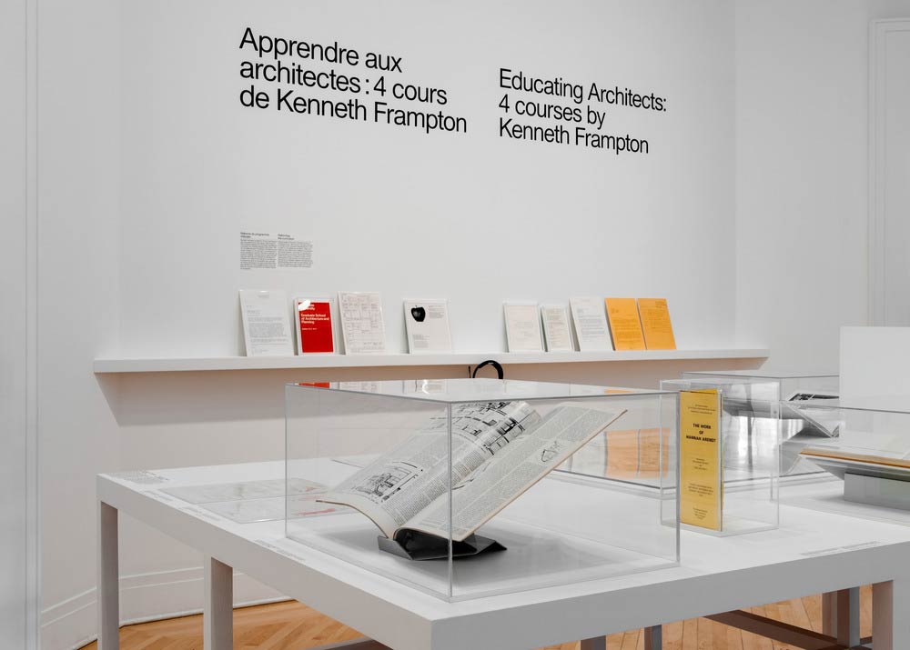 Educating Architects: Four Courses by Kenneth Frampton at the Canadian ...
