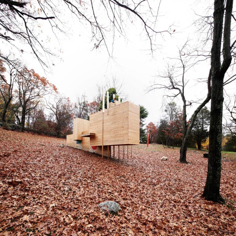 Five Fields Play Structure by Matter Design & FR|SCH Projects - Design Raid